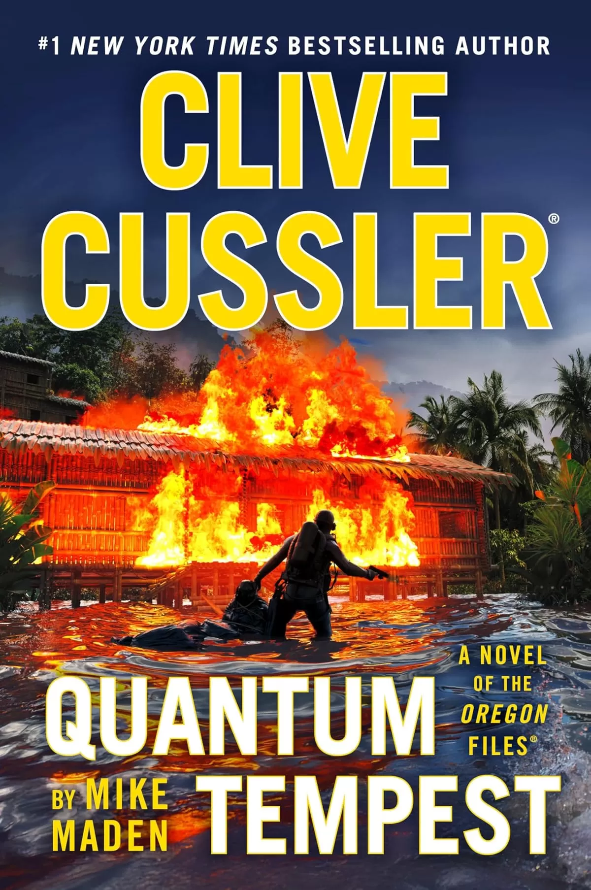 Clive Cussler Quantum Tempest (The Oregon Files #19) by Mike Maden ...