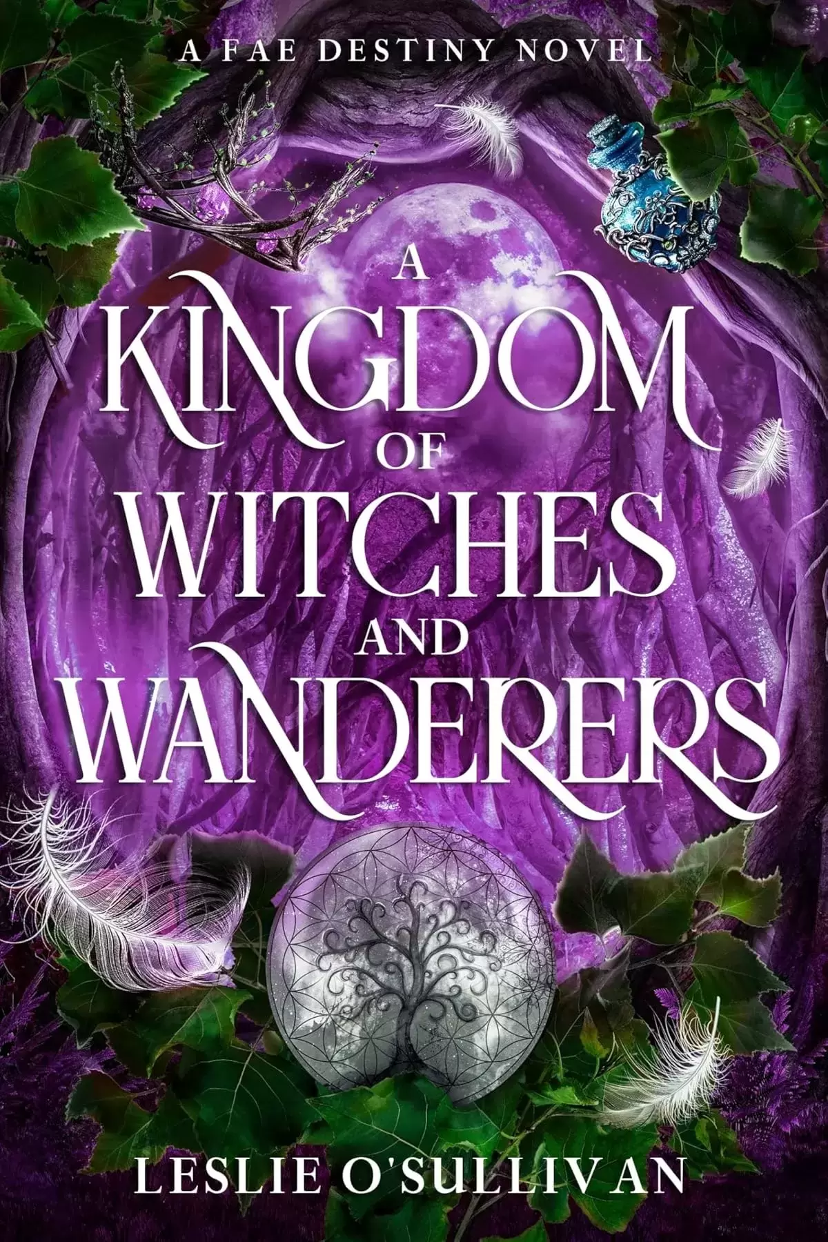 A Kingdom of Witches and Wanderers (Fae Destiny #3) by Leslie O'Sullivan