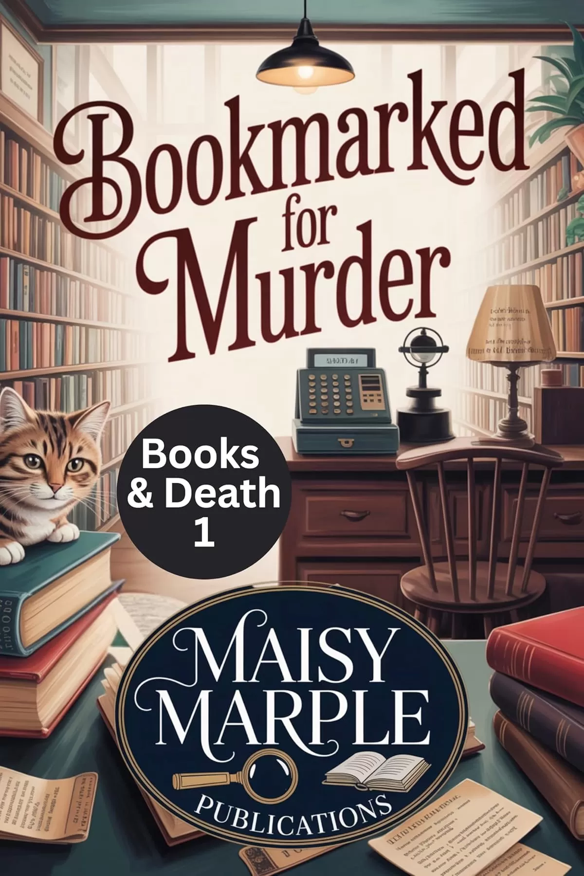 Bookmarked for Murder (Books & Death #1) by Maisy Marple