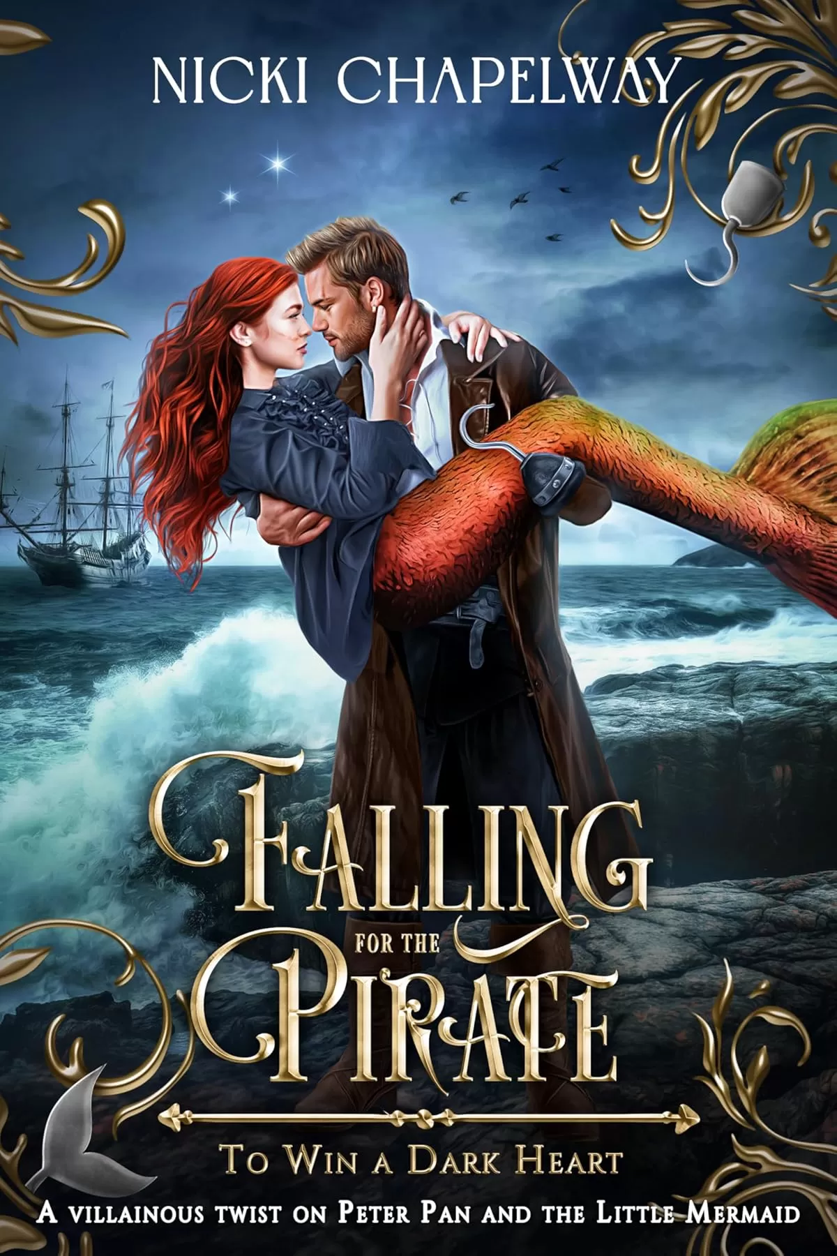 Falling For the Pirate (To Win a Dark Heart #5) by Nicki Chapelway